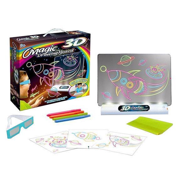 Tablita de desenat 3D - Magic Drawing Board - eMAG.ro