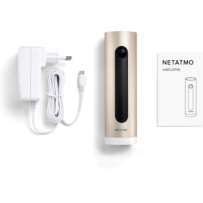 Вътрешна камера Netatmo smart indoor camera /welcome camera - eMAG.bg