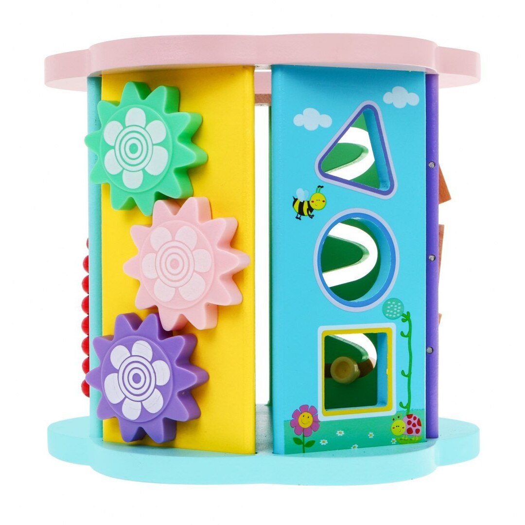 Cub de lemn multifunctional 8 in 1 - eMAG.ro