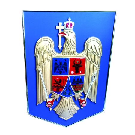 Stema ROMANIEI 3D- 39 X 53 cm - eMAG.ro
