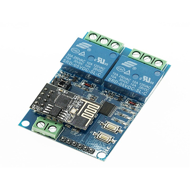 Modul cu 2 relee WiFi cu ESP8266 pentru IOT OKY3023 - eMAG.ro