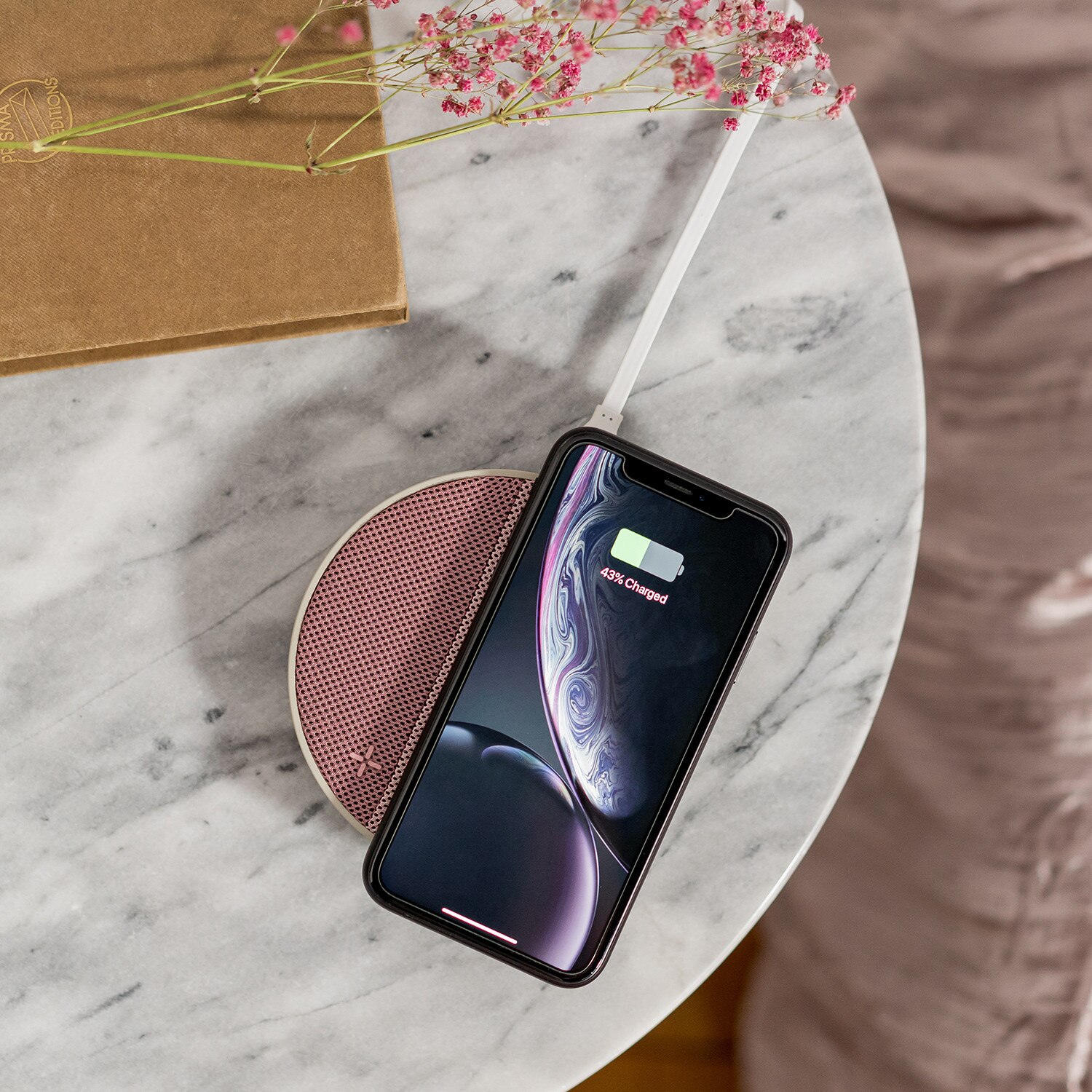 Statie de incarcare telefoane wireless 2 in 1 Lexon, Oslo Energy, cu ...