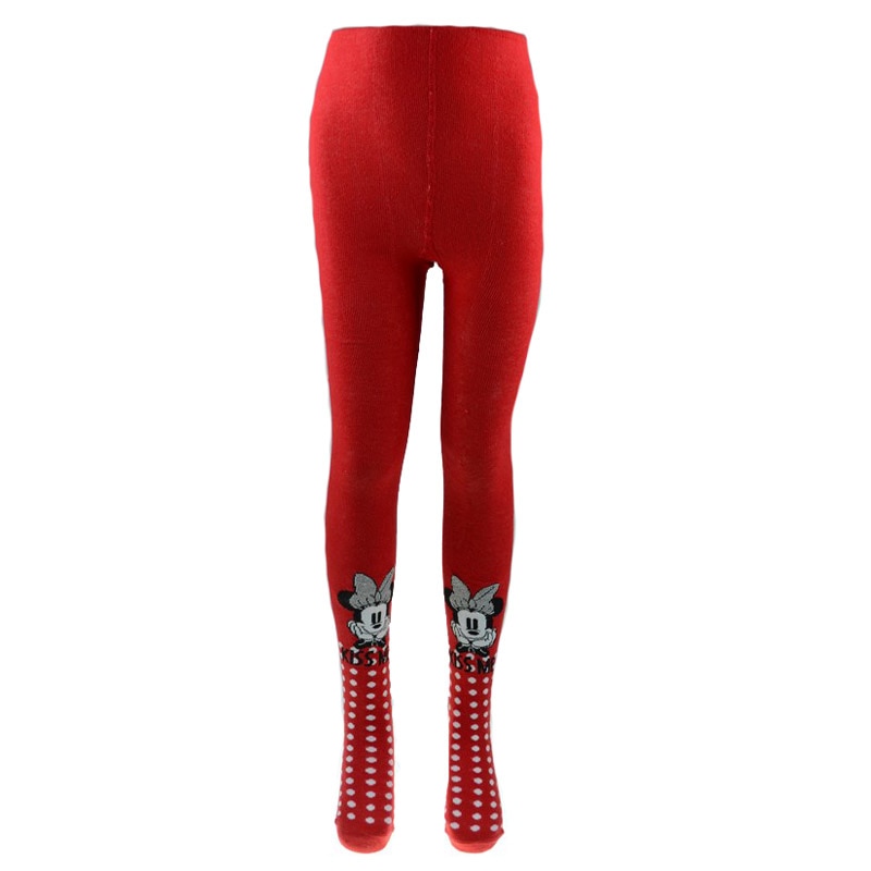 Ciorapi cu chilot pentru fete Sun City Minnie Mouse HS0726R, Rosu, 134 ...