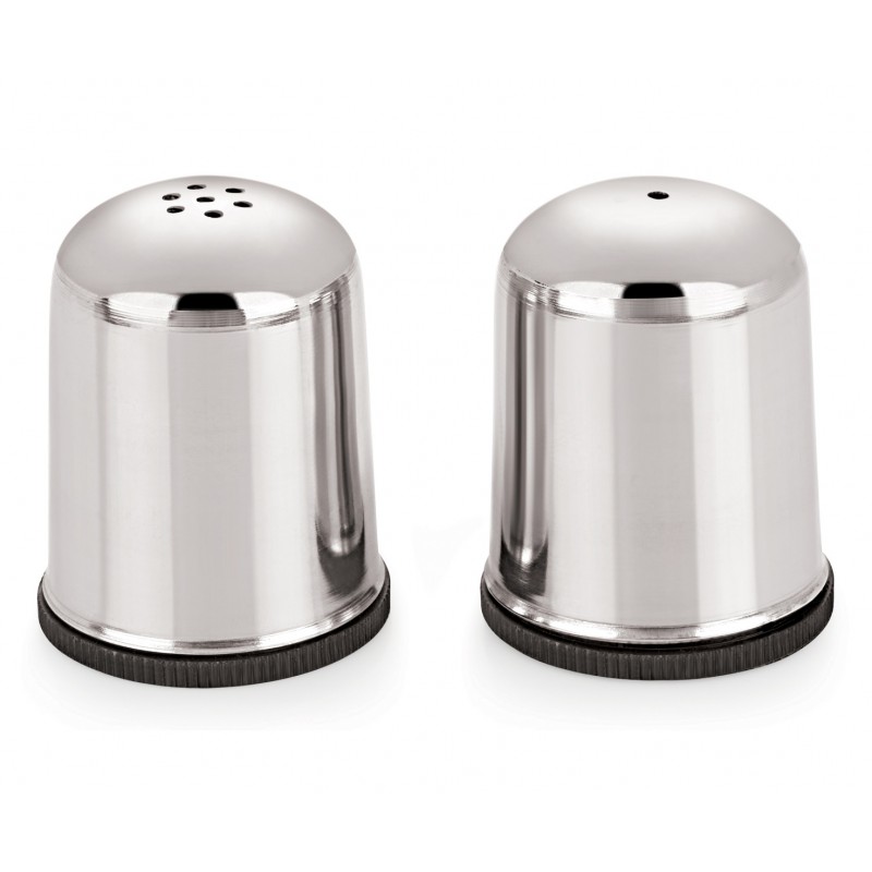 Set solnita din inox pentru sare si piper, 8 cm ,GRUNBERG, IGR3192 ...