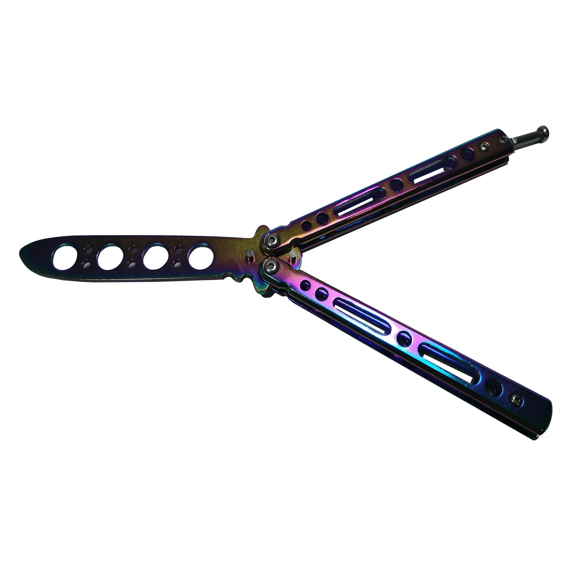 Briceag de antrenament, otel inoxidabil, Rainbow Dash, multicolor, 21.5 cm - eMAG.ro