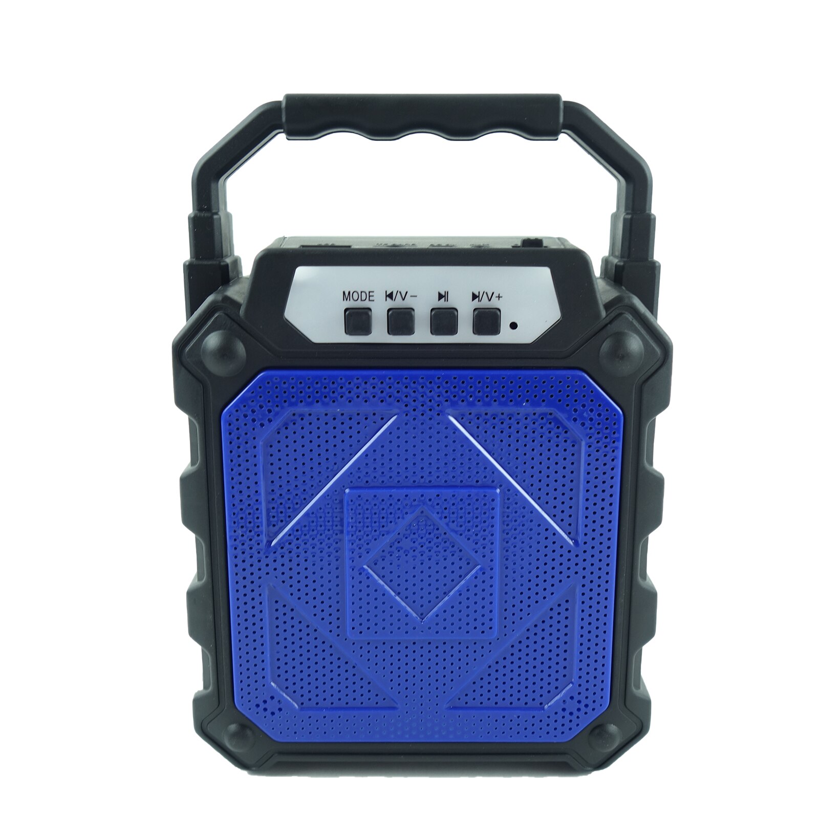 Boxa wireless, portabila, cu maner, luminite, TF, Aux, USB, 20 cm - eMAG.ro