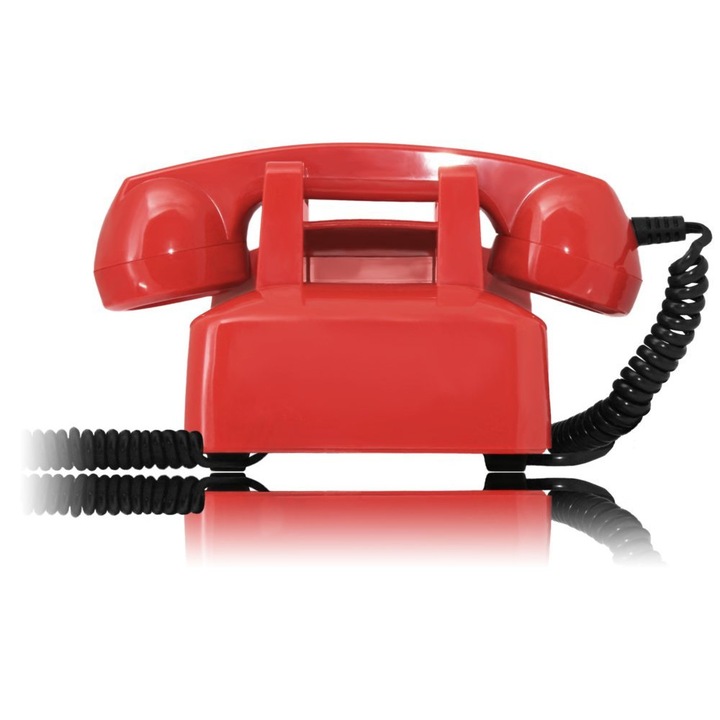 Telefon fix cu disc, Opis Technology, 60s, Plastic, 230 x 210 x 130 mm ...