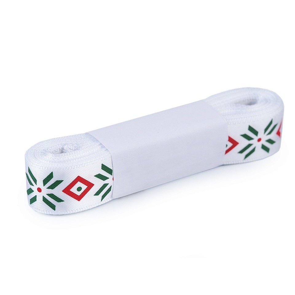 Panglica Motive Traditionale cu stelute, latime 16 mm, lungime 20 m ...