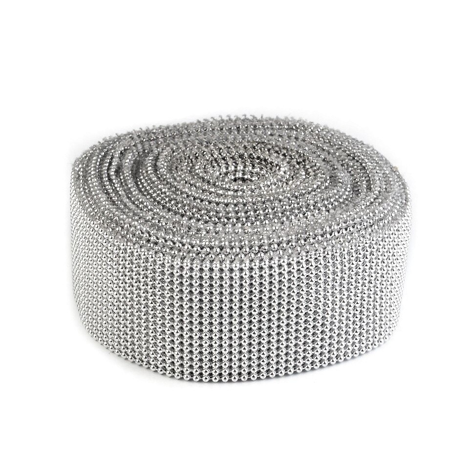 Banda decorativa cu perle, latime 50 mm, lungime 1 m - eMAG.ro