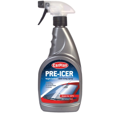 Спрей против замръзване на стъкла CarPlan Pre-Icer, 500 ml - eMAG.bg