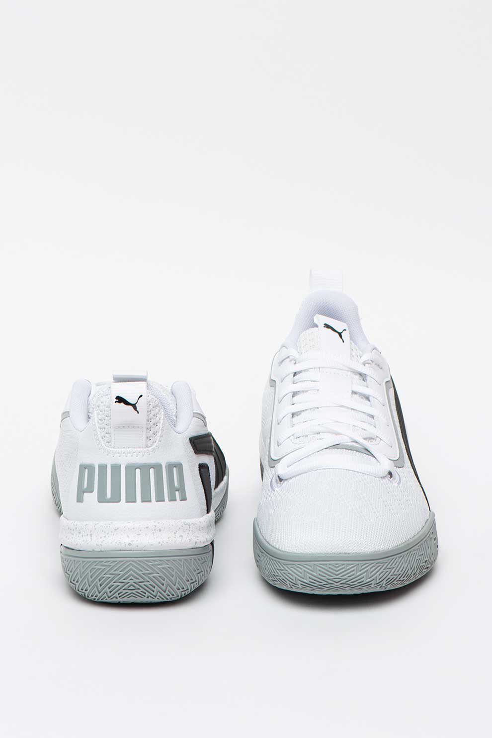 Puma, Pantofi pentru baschet Legacy Low, Alb, 6.5 - eMAG.ro