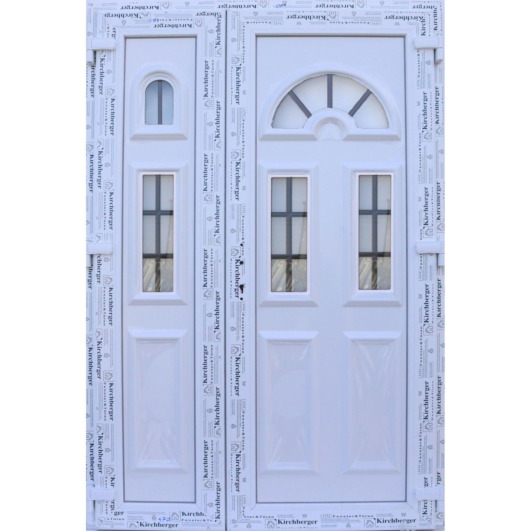 Usa de intrare, termopan, model London Kira 2 antracit 140x200 - eMAG.ro