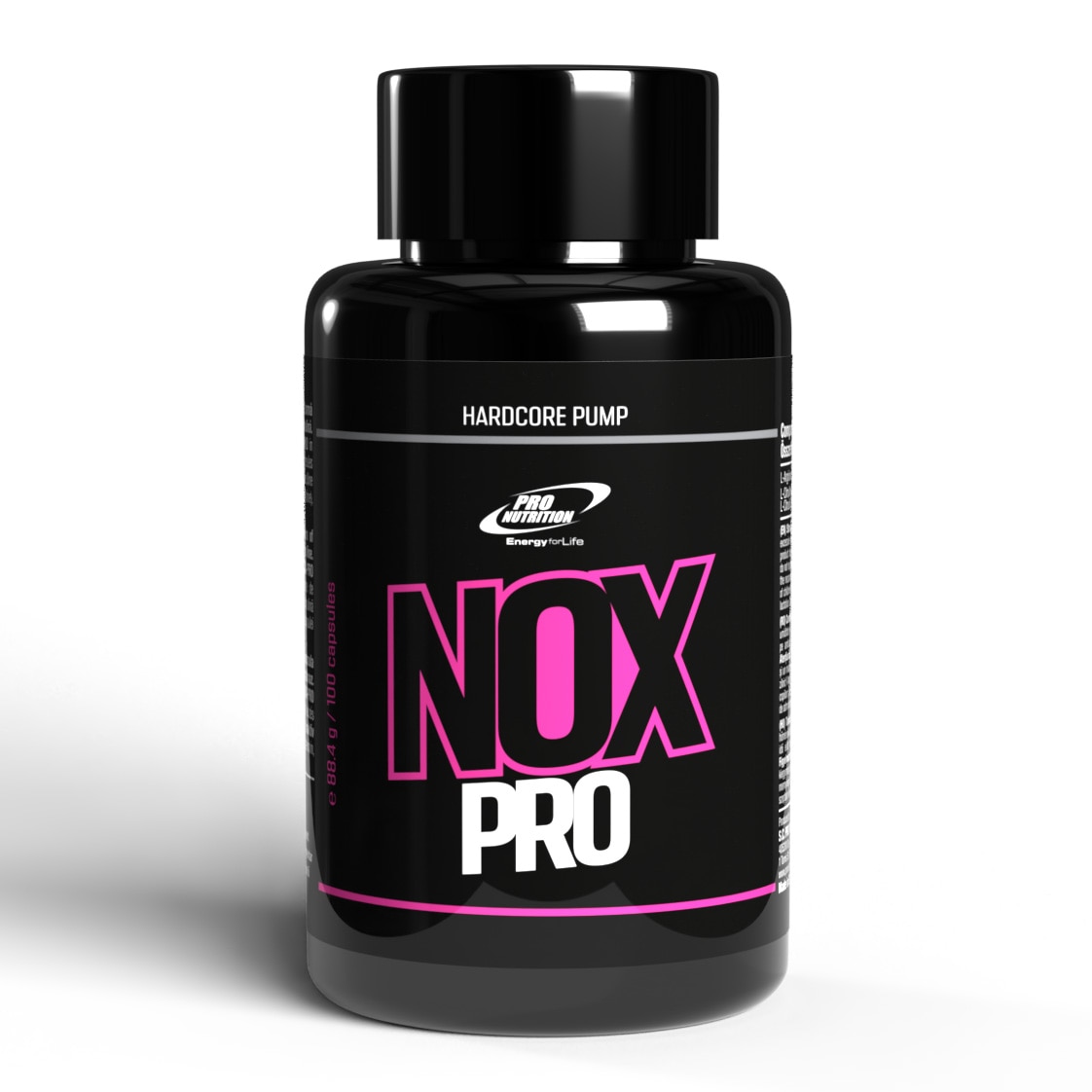 Предтренировъчна добавка с аргинин, Nox-Pro, Pro Nutrition, 100 капсули ...