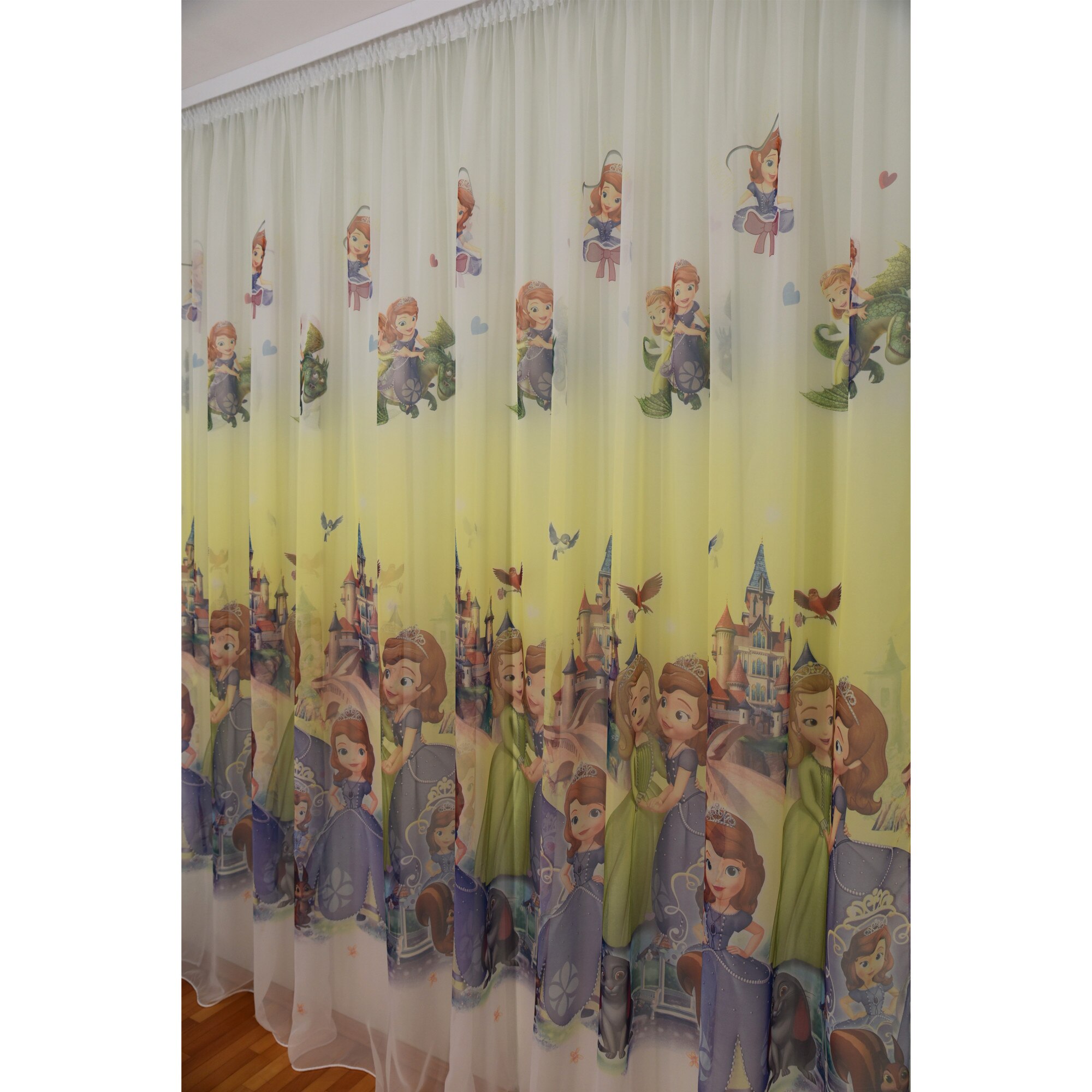 Perdea pentru copii 150x260 cm, cu rejansa, Model PS - eMAG.ro