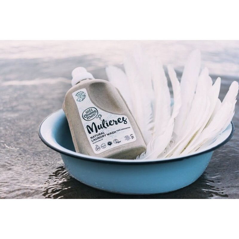 Detergent natural de rufe Pure Unscented extra delicat fara parfum, 1 ...