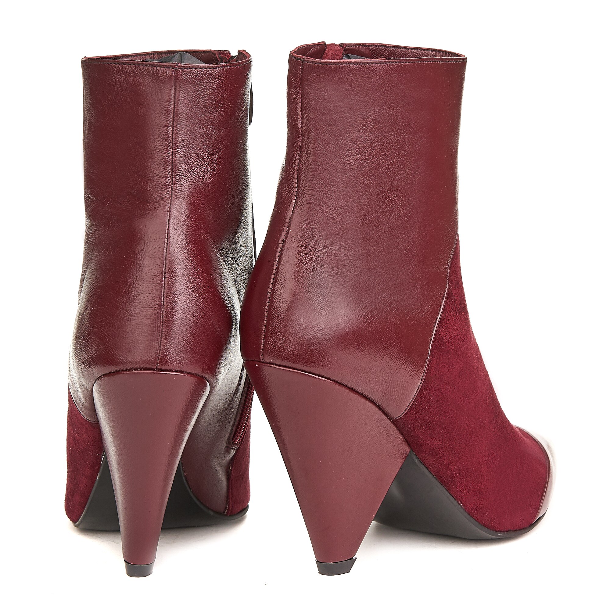 Ghete dama, Guell Shoes, din piele naturala Begi 01, Grena 36 - eMAG.ro
