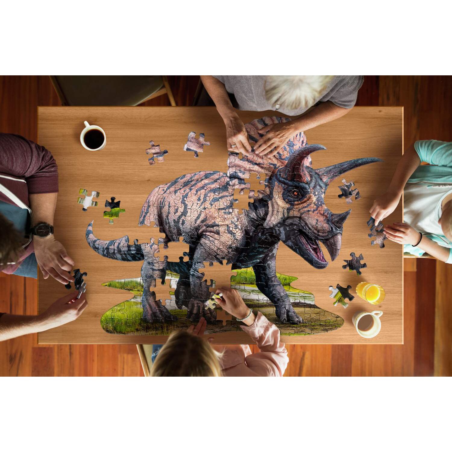 WOW Puzzle Junior Triceratops, 100 db-os - eMAG.hu