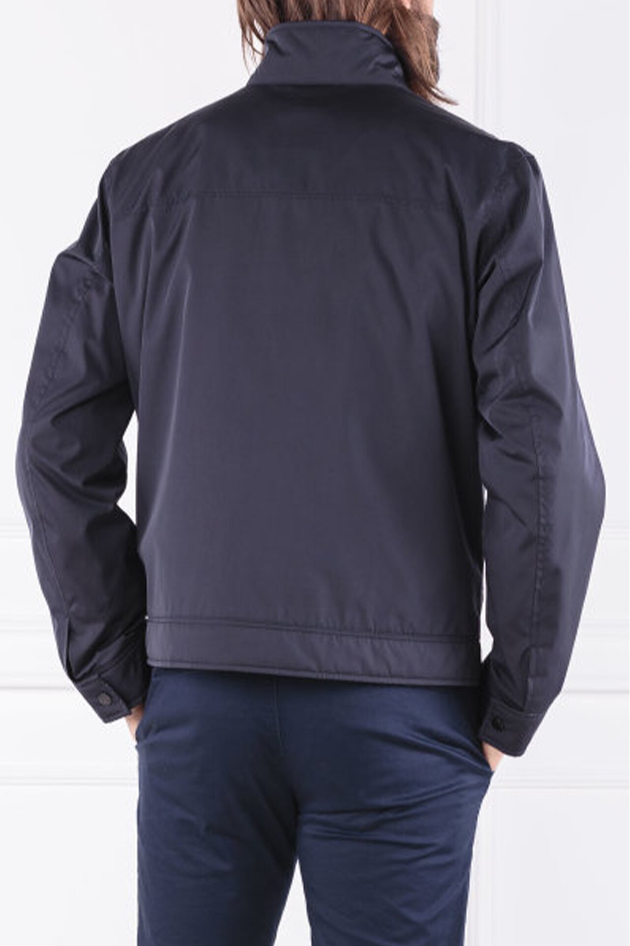 Geaca BOSS, Hugo Boss, bleumarin, cu vesta bleumarin detasabila ...