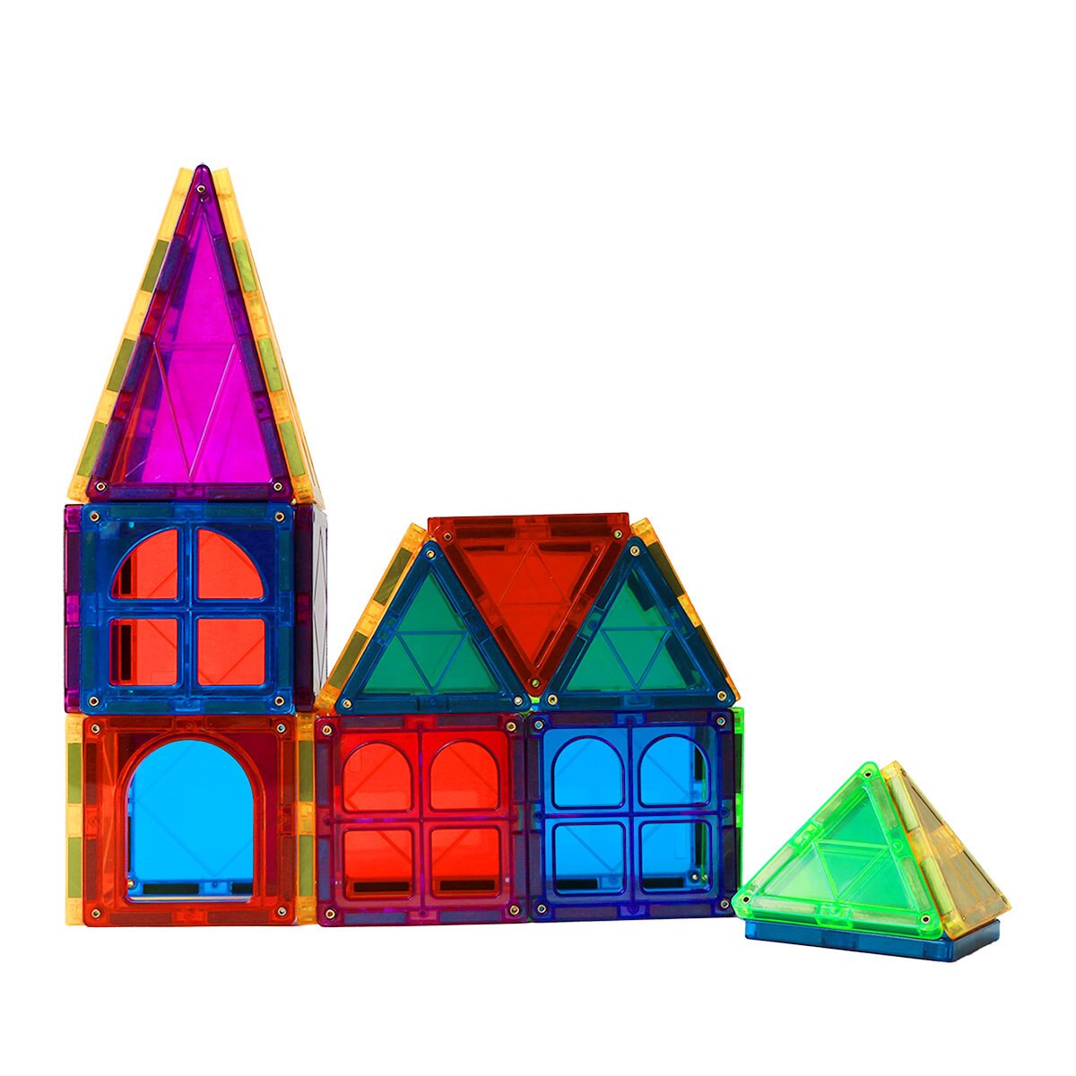 Set de constructie magnetic Magplayer - Placi magnetice, 32 piese - eMAG.ro