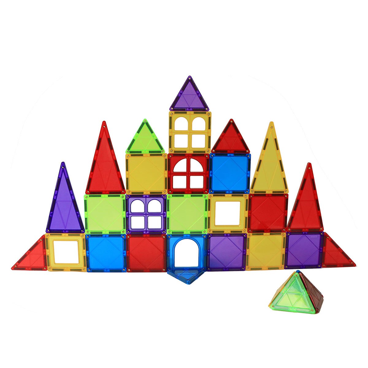 Set de constructie magnetic Magplayer - Placi magnetice, 32 piese - eMAG.ro