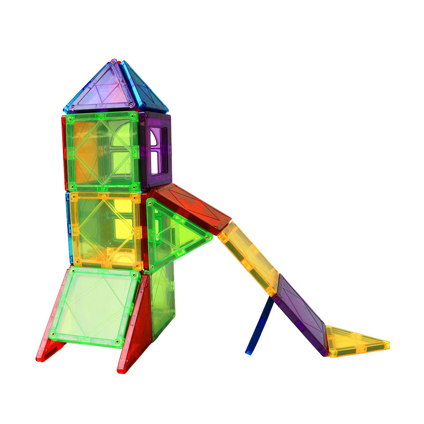 Set de constructie magnetic Magplayer - Placi magnetice, 32 piese - eMAG.ro