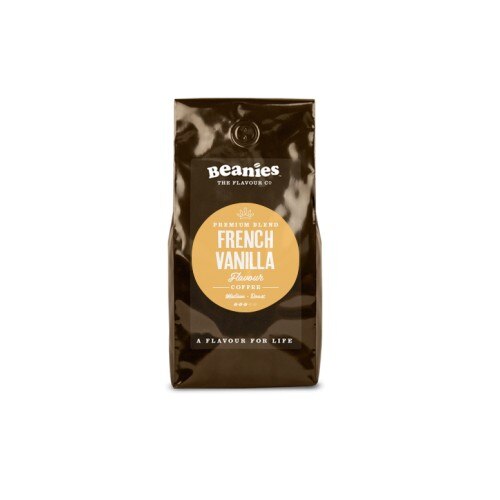 Cafea arabica premium, Beanies, cu aroma de vanilie, macinata, la punga ...