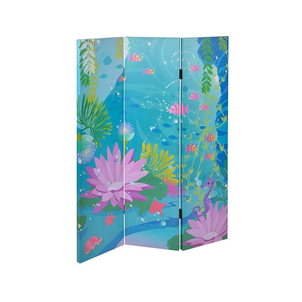 Paravan despartitor Aquamarine, Panza, Multicolor - eMAG.ro