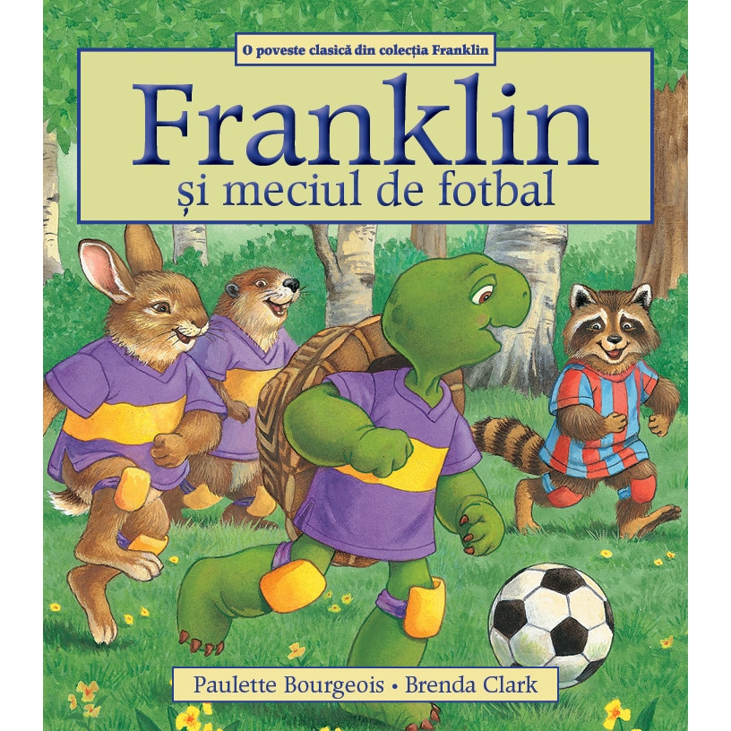 Colectia Franklin, Set 5 carti despre prietenie, Paulette Bourgeois ...