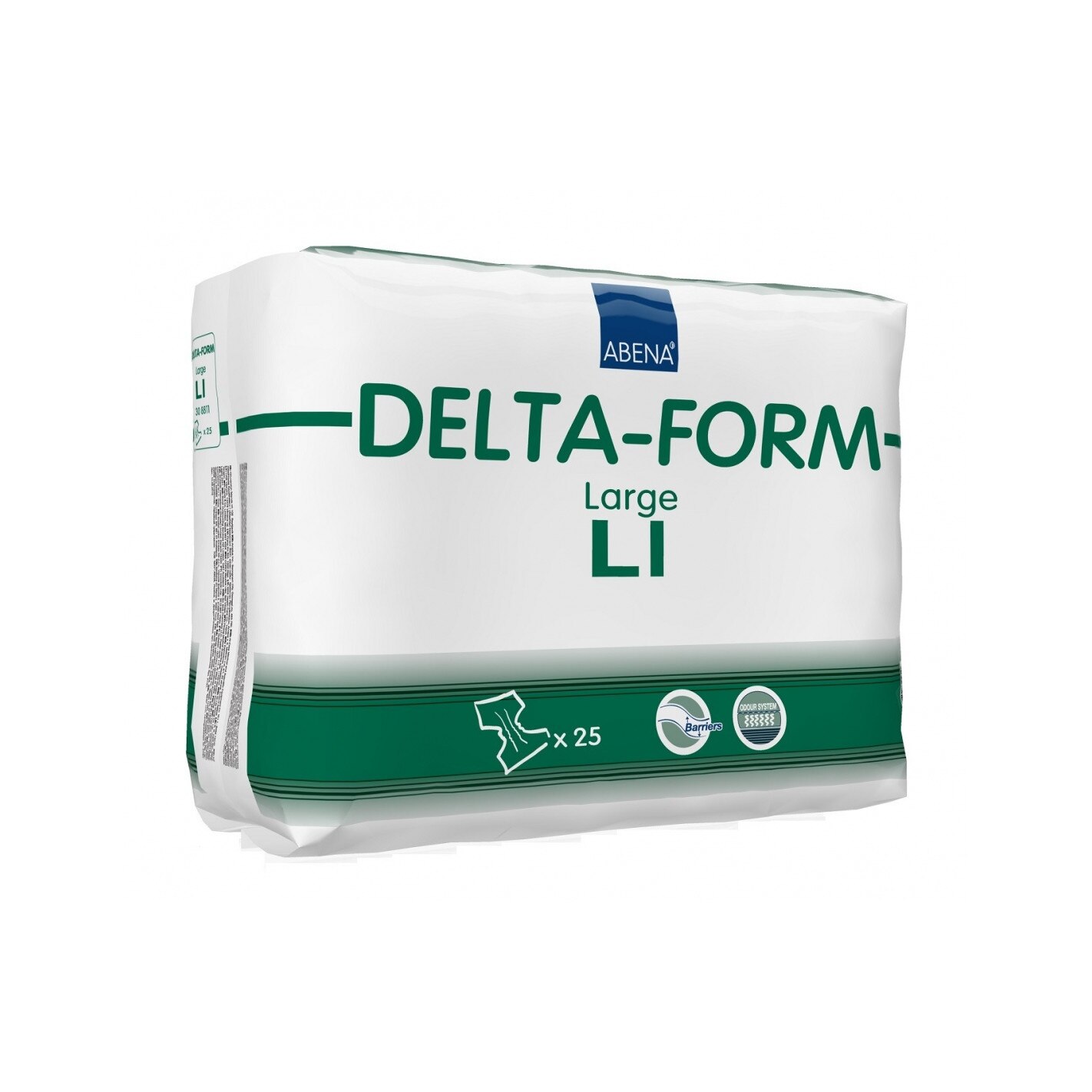 Abena Delta Form L1 Scutece adulti 2200 ml, 25 buc - eMAG.ro