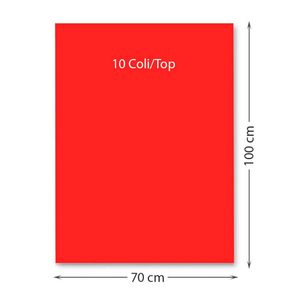 Carton Color 220G/MP 70X100 10 coli rosu - eMAG.ro