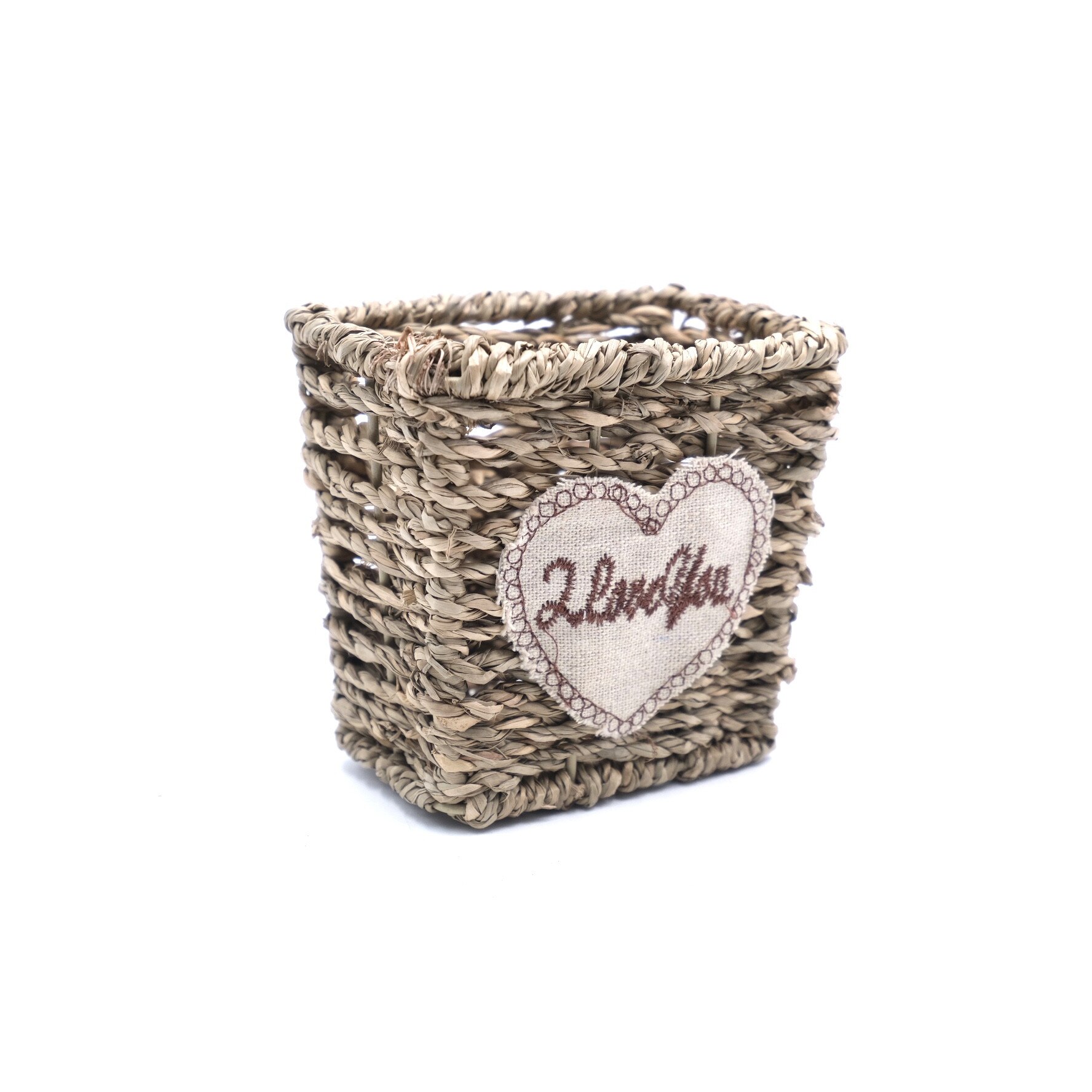 Set 3 cosuri decorative impletite, 12 x 9 x 10 cm - eMAG.ro