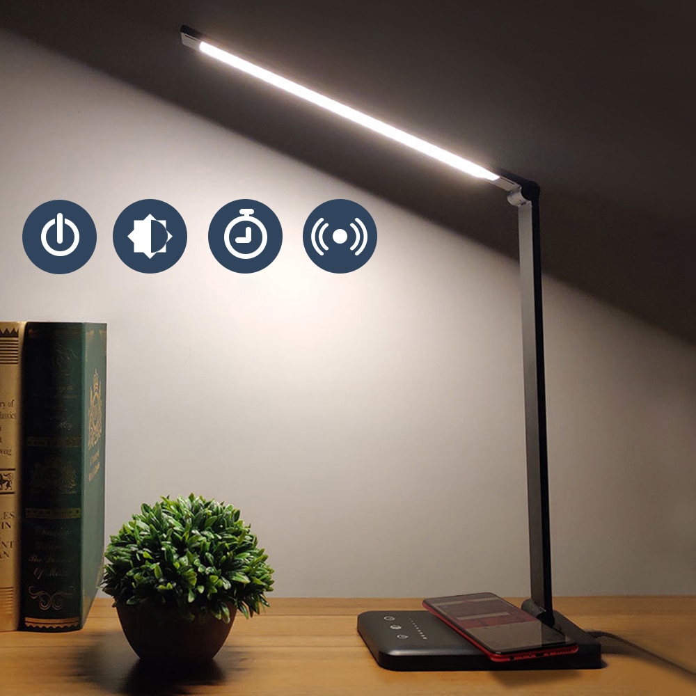 Veioza lampa LED Smarter pentru casa si birou, control touch ...