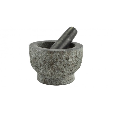 Mojar cu pistil, Perfect Home, Granit, 15 cm, Gri inchis - eMAG.ro