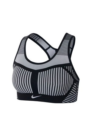 Nike, Bustiera cu sustinere sporita si tehnologie Dri-Fit, pentru ...