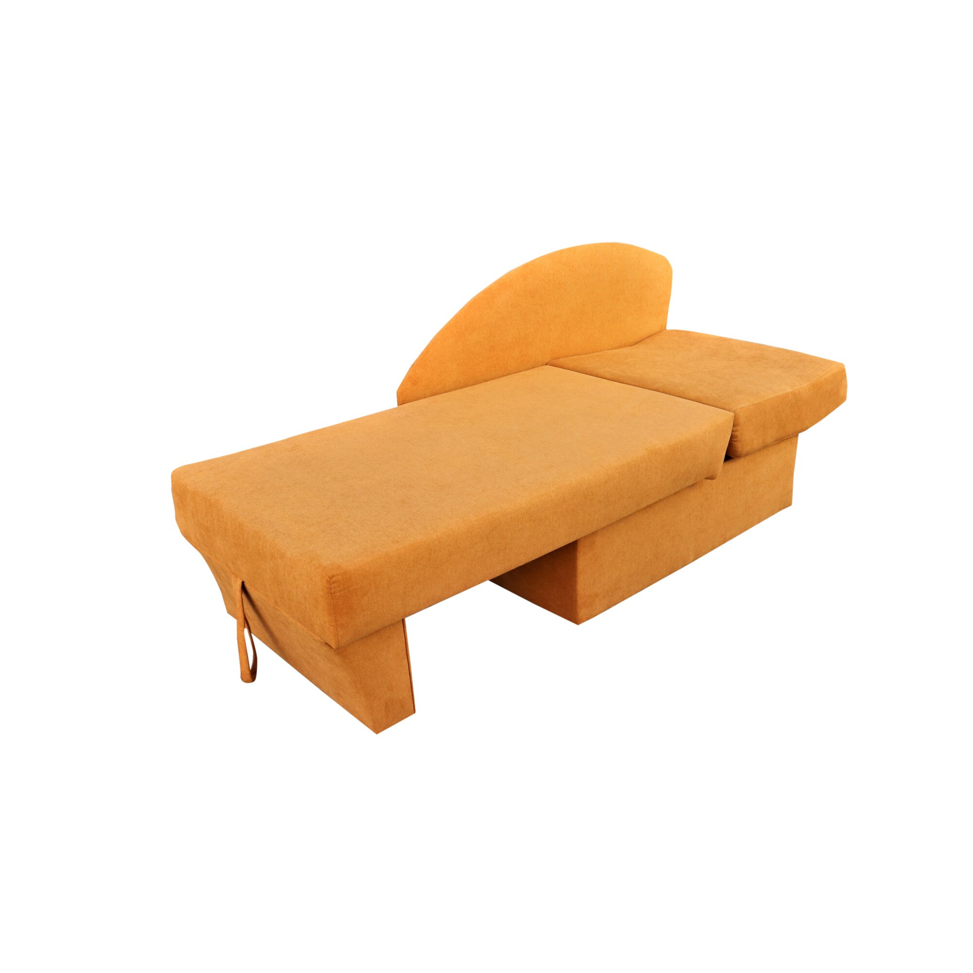 Canapea pat 1 persoana Camelia Mango, Mobila Domnel, extensibila si cu ...