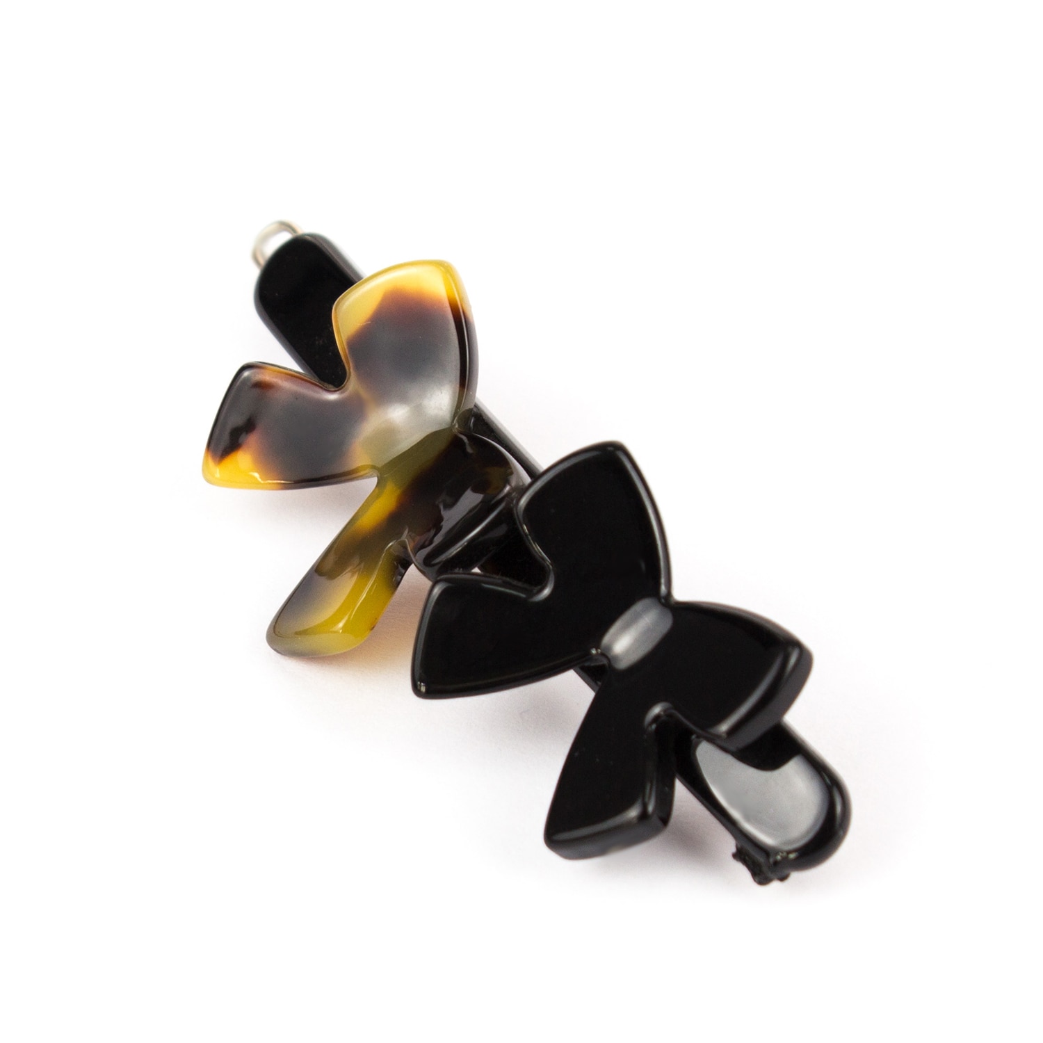 Clama de par cu fundite, PAR-20, 7x2.5 cm, Negru/Bej - eMAG.ro