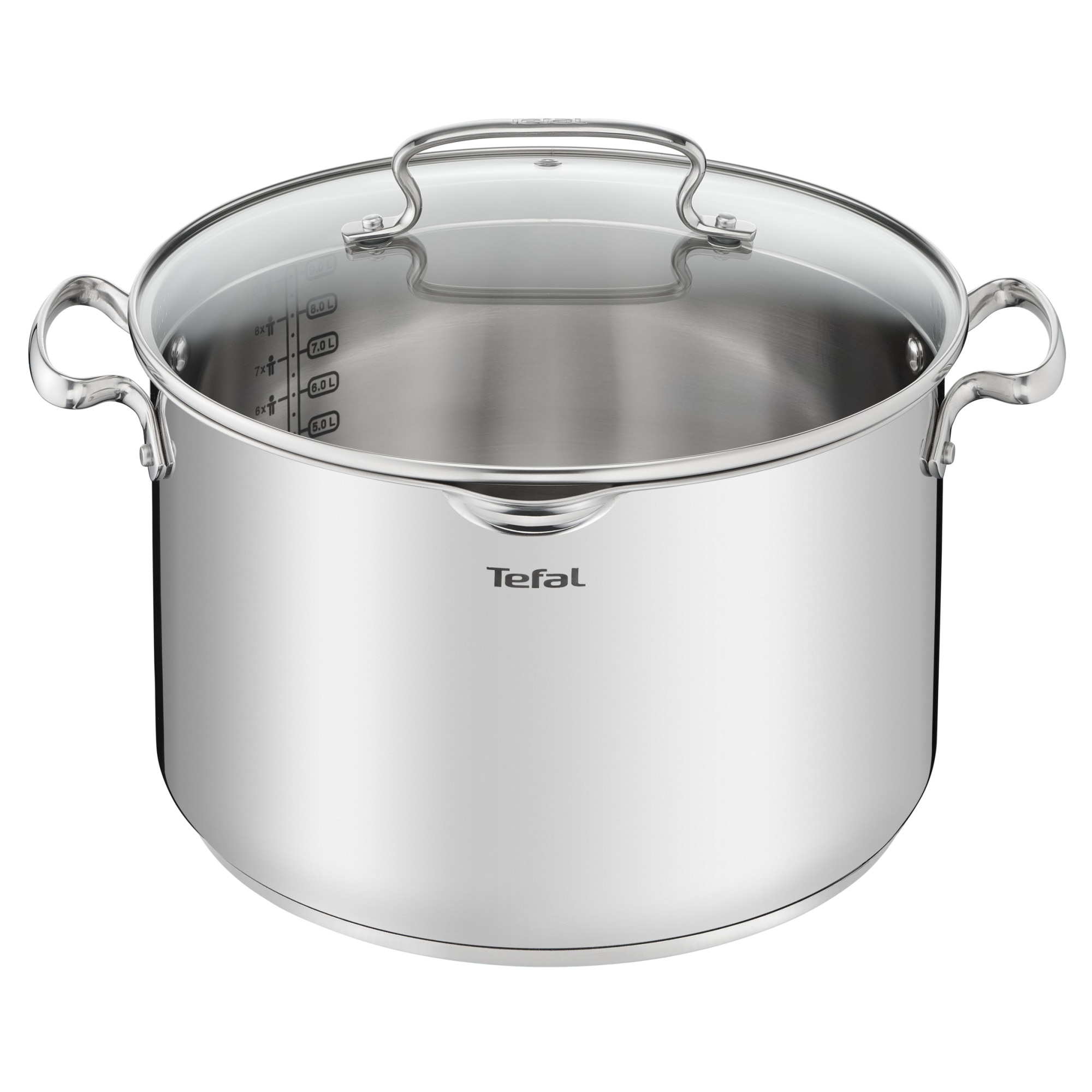 Oala cu capac Tefal Duetto, 28 cm - eMAG.ro