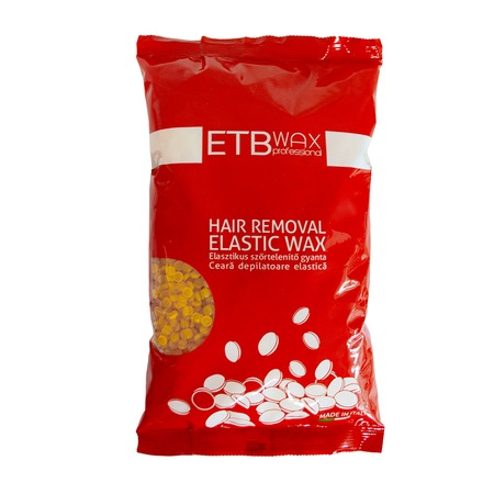 Ceara elastica perle pentru epilare galben Etb Wax 1 kg - eMAG.ro