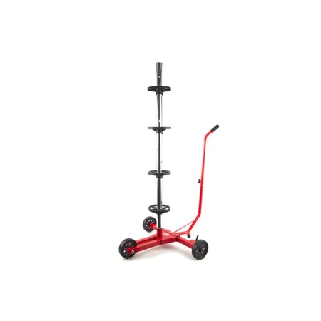 Carucior tip suport roti auto, HBM, 4 anvelope, 120 cm, 100 kg - eMAG.ro