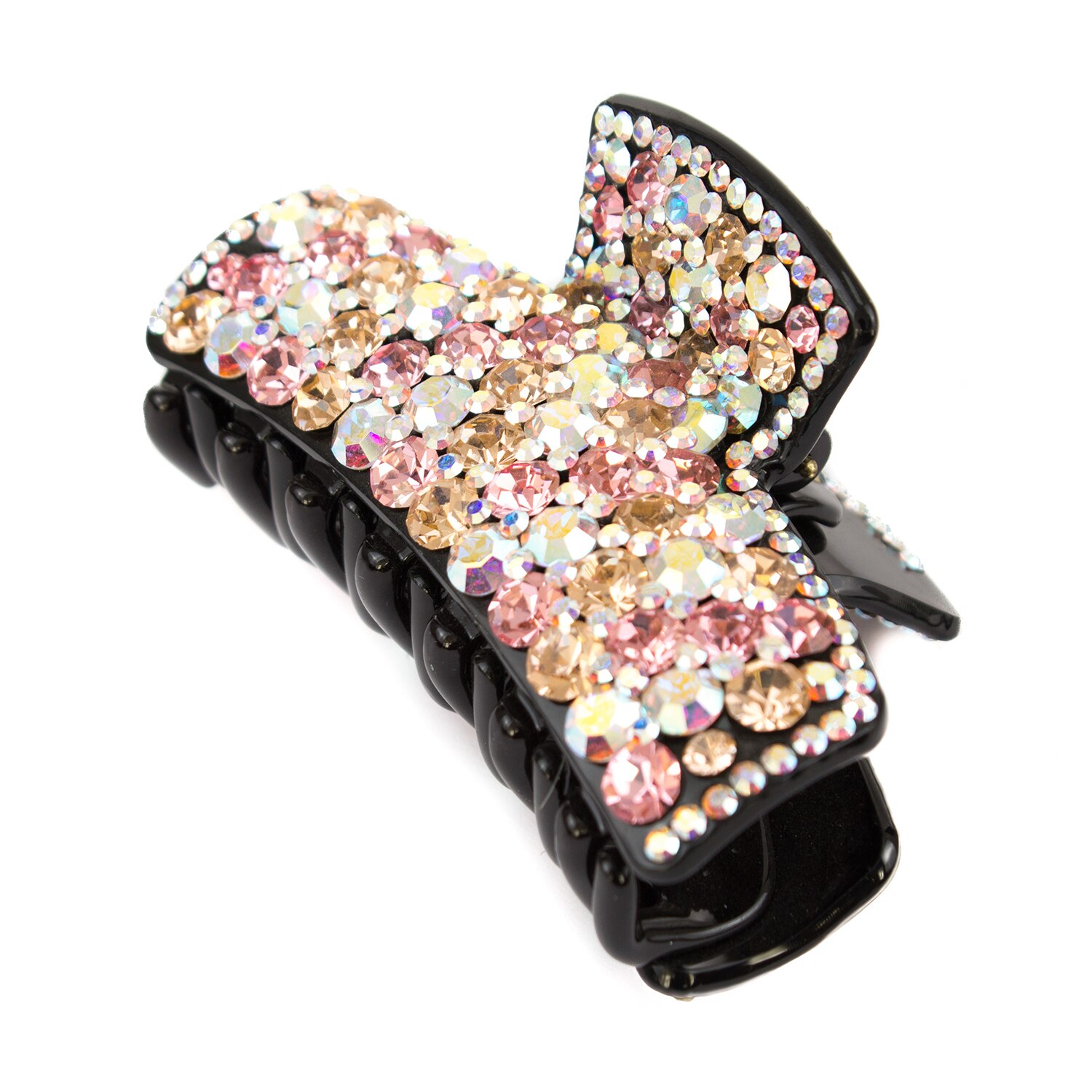 Cleste de par cu cristale Swarovski, PAR-280, 8x4 cm, Roz - eMAG.ro