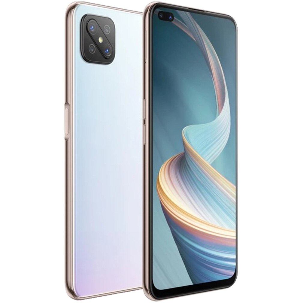 Смартфон Oppo Reno 4Z, Dual SIM, 128GB, 8GB RAM, 5G, Dew White - eMAG.bg