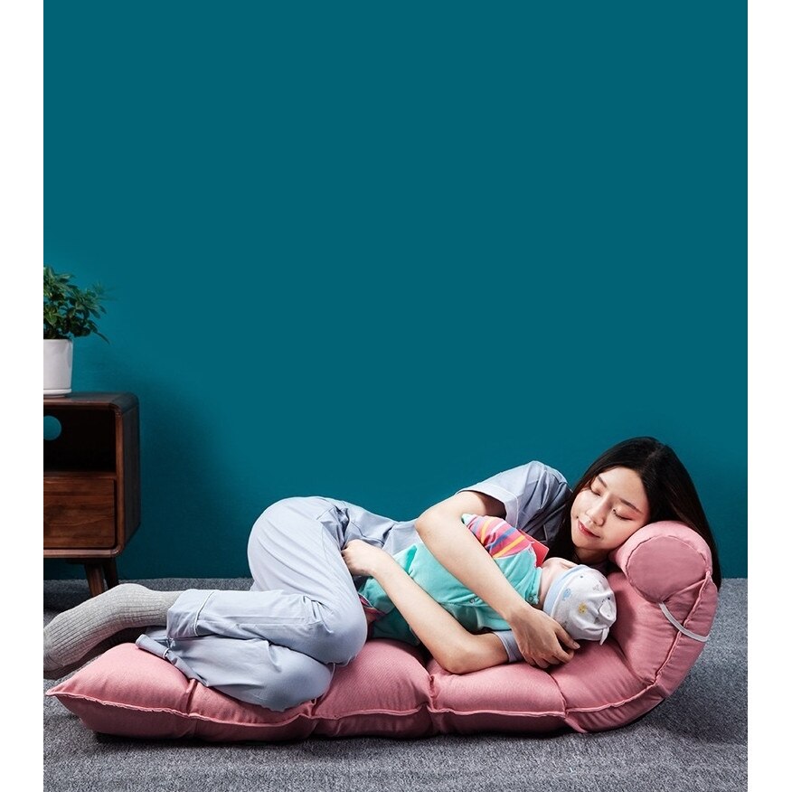 Fotoliu Relaxare de Podea, Interior, Exterior, Reglabil, Extensibil ...