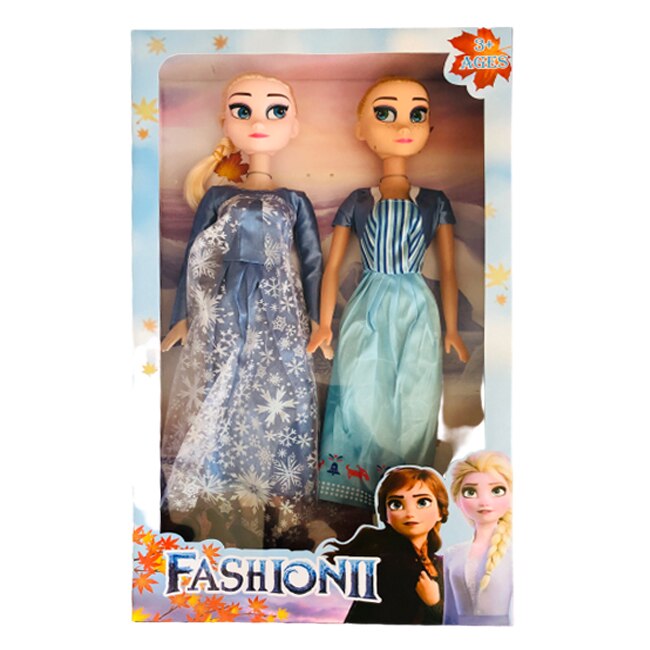 Set Papusi Anna si Elsa, Frozen 2, 55cm, 3+, TCB22 - eMAG.ro