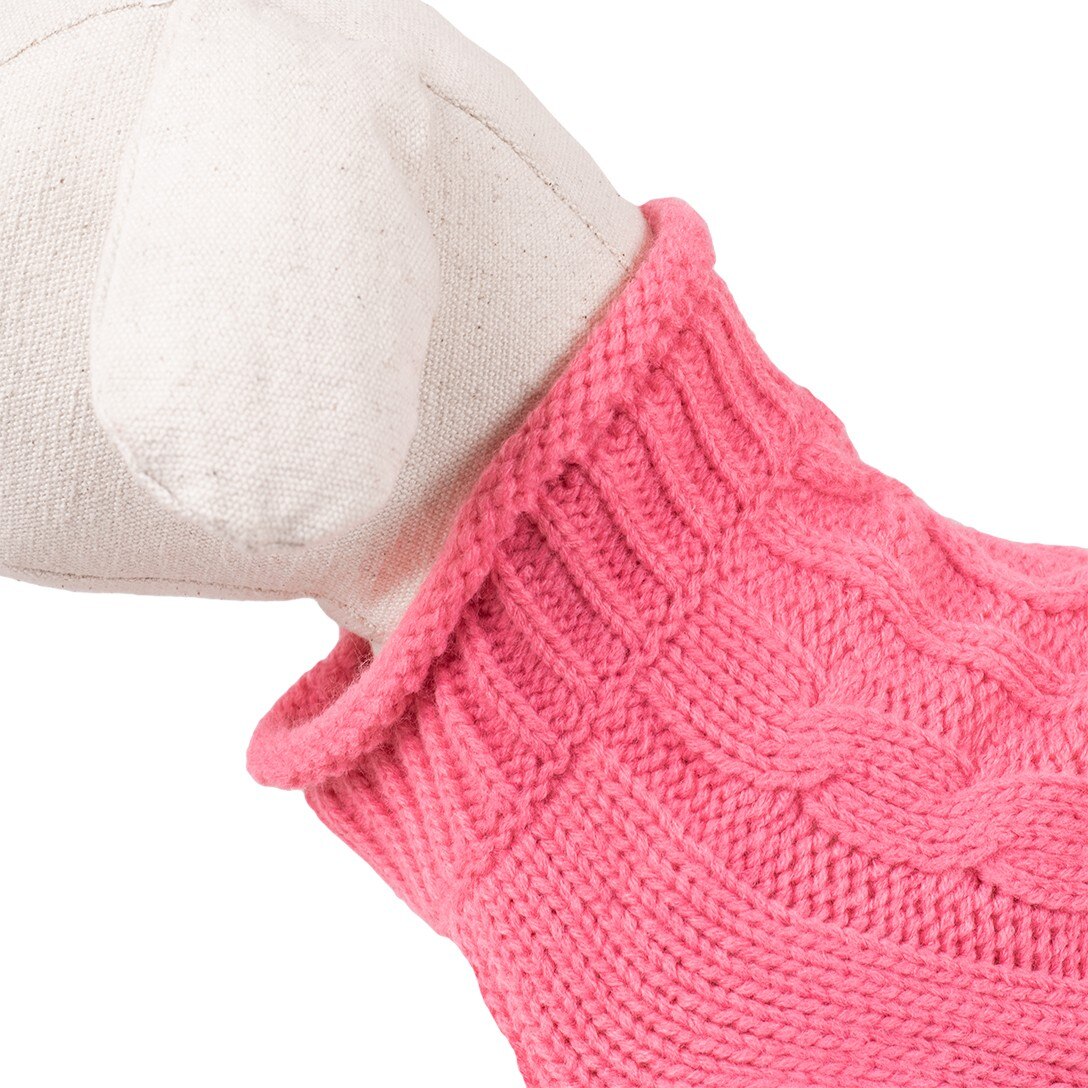 Pulover Pentru Catei Roz S-25cm - eMAG.ro