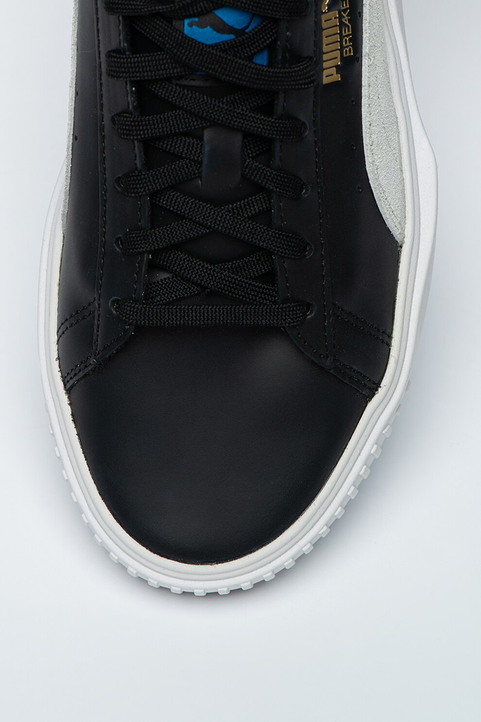 Puma, Кожени спортни обувки Breaker LTH, Черен, 8 - eMAG.bg