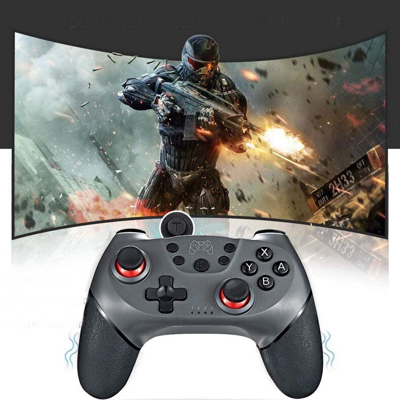 Gamepad Pro Controller Bluetooth Wireless Remote Joystick Nintendo ...