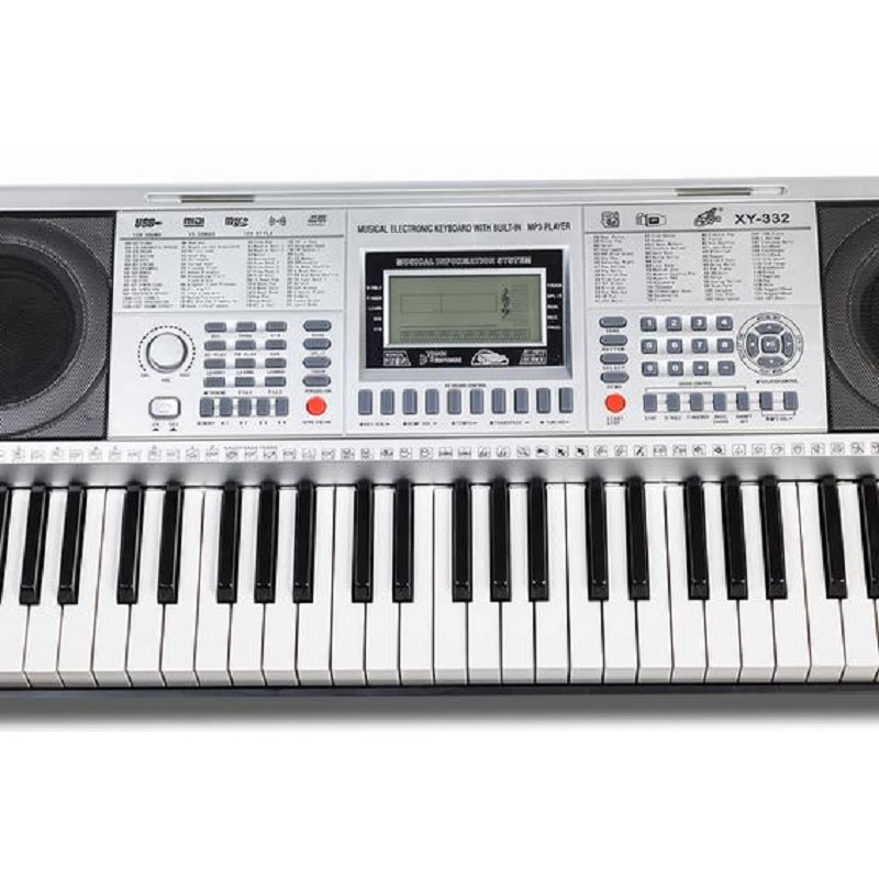 Електронен орган XY-332, LCD дисплей, 61 клавиша, USB, SD карта, 5 ...