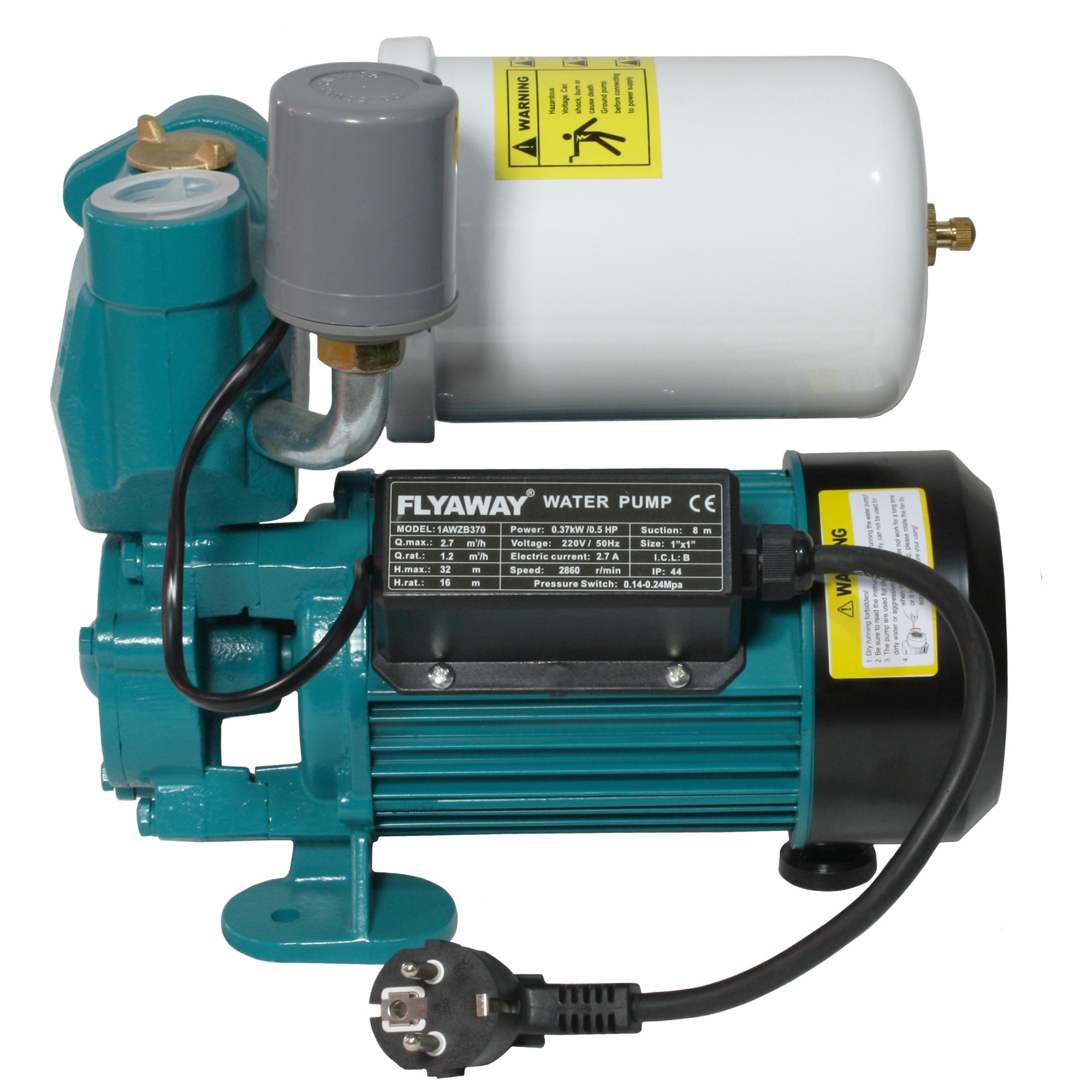 Mini hidrofor Micul Fermier 0.37 kW, debit maxim 2200l/h, inaltime ...