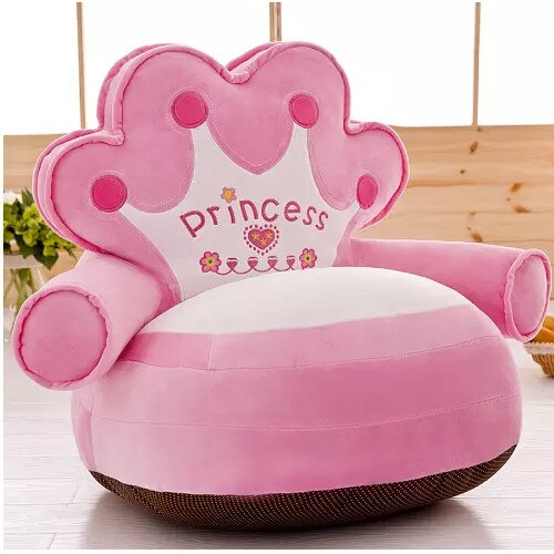 Fotoliu din plus pentru copii, Princess,Roz - eMAG.ro