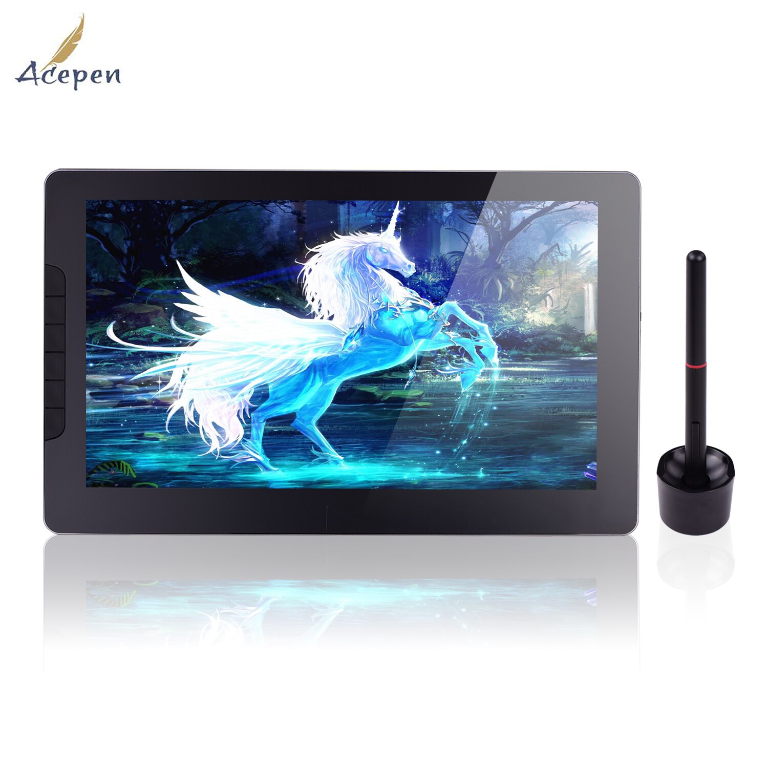 Afisaj stilou, Acepen AP1303, 13,3 inci, Tehnologie ecran complet OGS ...